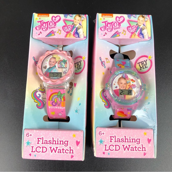 Nickelodeon | Accessories | Nickelodeon Jojo Siwa Children Lcd Watch ...